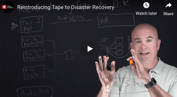 Storage Switzerland Video: Reintroducing Tape to Disaster Recovery ...